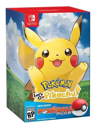 Pokemon Lets Go Pikachu Pokeball Plus Nintendo Switch Mercadolibre