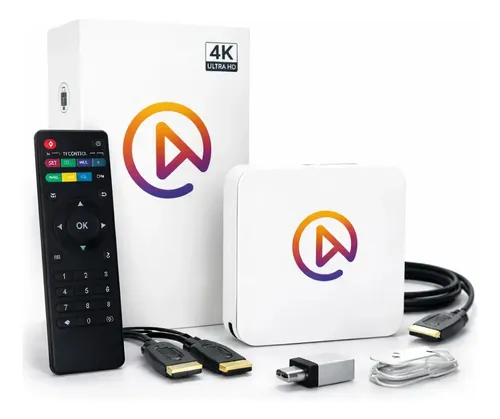 Tv Box Uni V10 4k Versao 2026 Stick Branco Padrão Branco Padrão ...