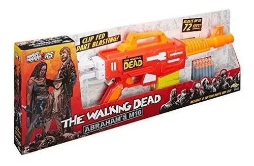 Pistola Nerf The Walking Dead Rifle M16 Nerf Zombie Original