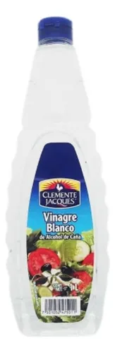 10 Pzas Vinagre Blanco Clemente Jacques De Alcohol De Caña 1 10 Pzas Vinagre Blanco Clemente Jacques De Alcohol De Caña 1