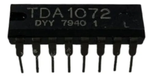 Kit 02 Pçs - Circuito Integrado Dip 16 Pinos Tda1072 (pull) | MercadoLivre