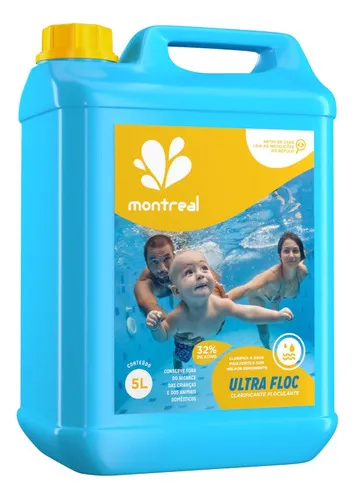 Floculante E Clarificante Montreal Para Piscina 5 Litros | Parcelamento ... Floculante E Clarificante Montreal Para Piscina 5 Litros | Parcelamento ...