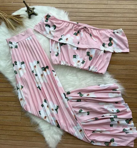 Saia Conjunto Feminino Reveillon Praia Sunset | Frete grátis