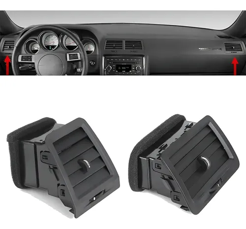 2 Rejillas De Salida De Aire Para Dodge Challenger Good | Meses sin interés