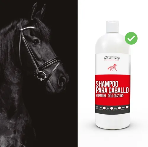 Shampoo Para Caballo Pelo Negro 1 Lt Uso Veterinario | Meses sin interés