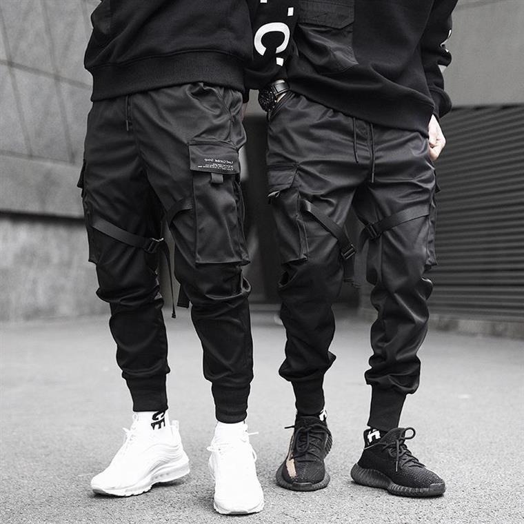 Calça De Moletom Harajuku Hip Hop Masculino Parcelamento Sem Juros