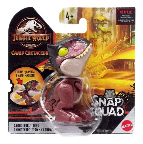 Jurassic World Snap Squad Carnotaurus Bite Squad | MercadoLibre Jurassic World Snap Squad Carnotaurus Bite Squad | MercadoLibre