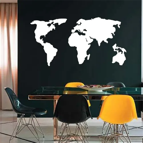 Quadro Decorativo Mapa Mundi Mdf 3mm Cor Branco Cor Da Armação Mapa ... Quadro Decorativo Mapa Mundi Mdf 3mm Cor Branco Cor Da Armação Mapa ...