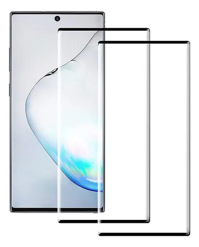 Mica De Cristal Templado Curvo 3d Para Samsung Note 10 Meses Sin Interés