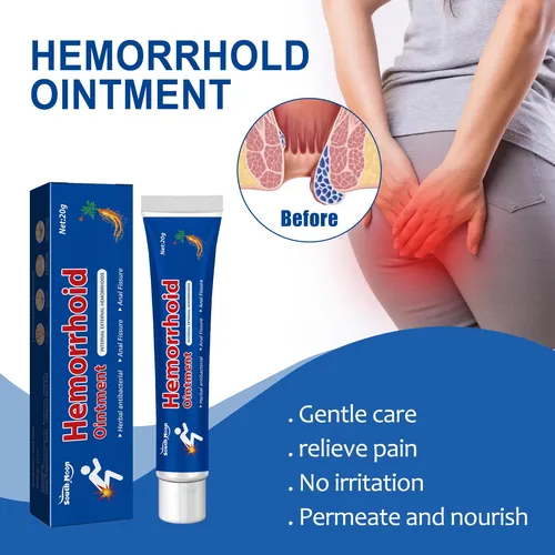 2 Unidades De Pomada Para Hemorróidas Pomada Para Hemorróida
