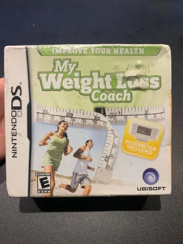 My Weight Loss Coach Pedometer Nintendo Ds Nuevo | MercadoLibre