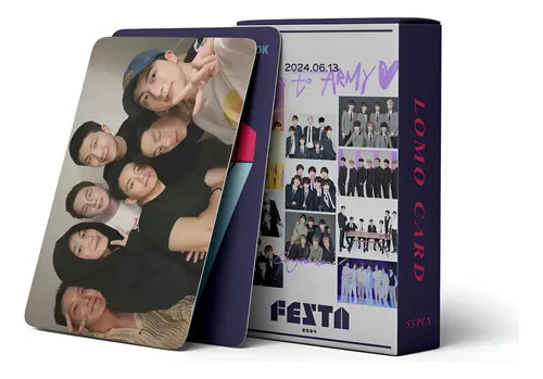 Juego De 55 Tarjetas Fotográficas Lomo Card De Kpop Bts Full | MercadoLibre