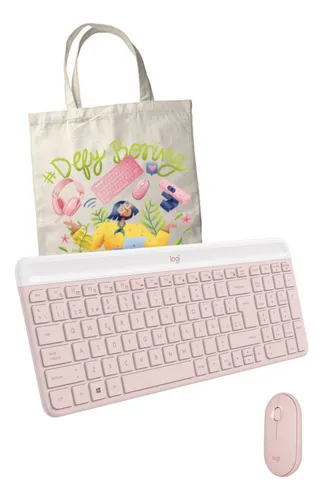 Combo Logitech Slim Teclado Y Mouse Mk470 Color Rosa Color Del Mouse ... Combo Logitech Slim Teclado Y Mouse Mk470 Color Rosa Color Del Mouse ...