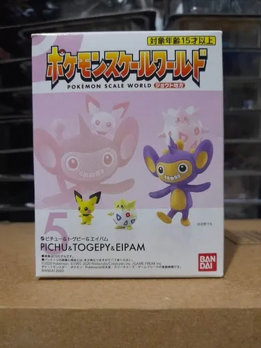 Pokemon Scale World Johto Bandai Aipom Pichu Togepi | Cuotas sin interés Pokemon Scale World Johto Bandai Aipom Pichu Togepi | Cuotas sin interés