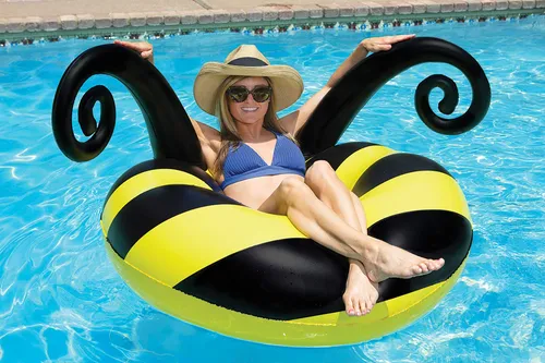 Tubo Interno Flutuante Para Piscina Poolmaster Zebra 1m | Parcelamento sem juros