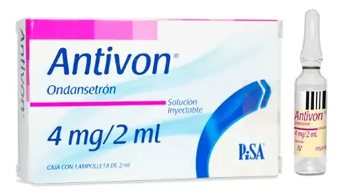 Antivon Solución Inyectable 4 Mg 2 Ml 1 Ampolleta 2 Ml Envío Gratis