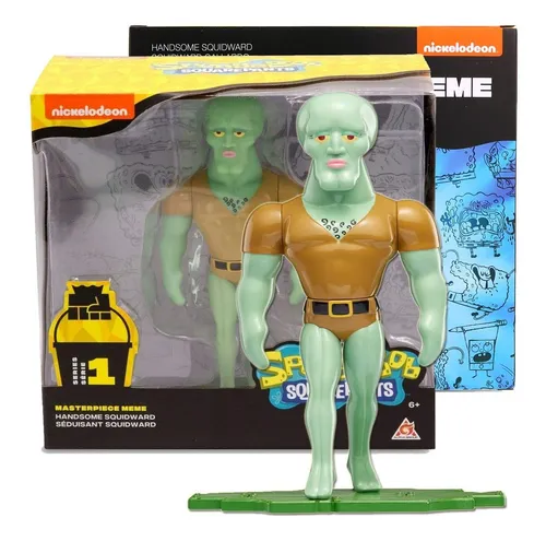 Boneco Lula Molusco 22cm Meme Bob Esponja Nick Alpha Group Mercadolivre