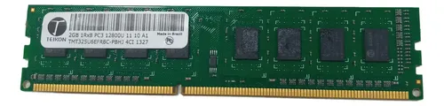 Memória Ram 2gb Teikon Desktop Ddr3 Pc3-12800u 1600mhz | Parcelamento ...