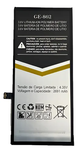 Ba-teria Gold Edition Ge-862 Compativel Com Iphone 8 Plus ...