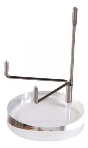 2 Clear Acrylic Display Stand For Fossils Minerals Seashells | MercadoLibre