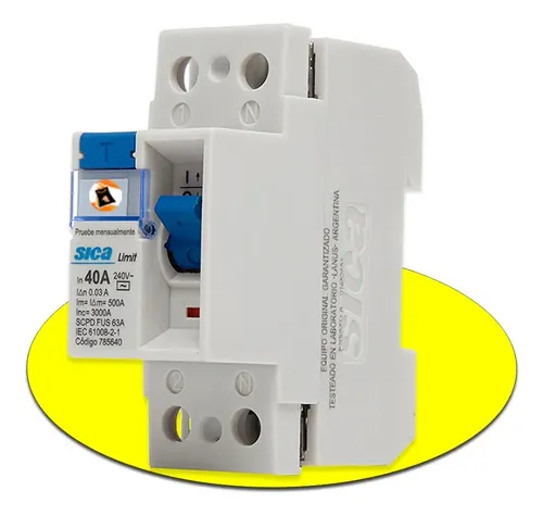 Disyuntor Interruptor Automático Bipolar 40 Amp | MercadoLibre