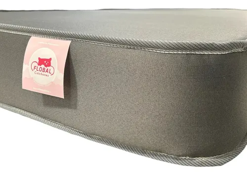 Colchón Liso Espuma 1 Plaza 90x190x20cm Flobal Muy Firme Gris | Cuotas ...