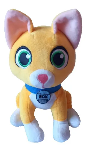 Peluche Sox Gato Lightyear Excelente Calidad En Bordado Cuotas Sin