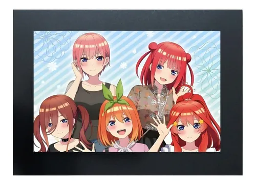 Cuadro De Las Quintillizas Nakano Go Toubun No Hanayome 7 Meses Sin