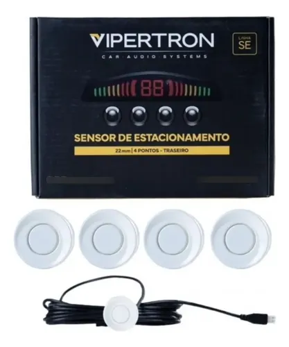Sensor De Re E Estacionamento 22 Mm Cor Branco | MercadoLivre
