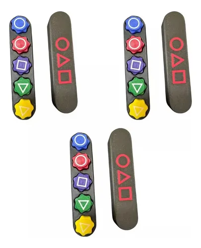 Juego De Maletas Prácticas Gonggi Korean Game, Redondo 6 C, | Meses sin ...