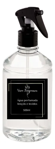Água Perfumada Vivre Fragrances 500 Ml Para Tecidos | Parcelamento sem ...