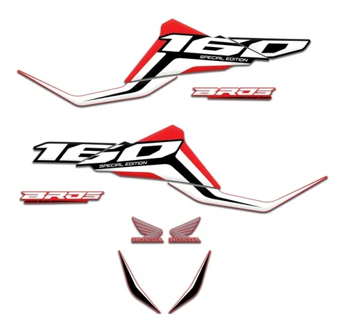 Kit Faixas Adesivos Bros 160 2015 - 2020 Special Edition Kit Faixas Adesivos Bros 160 2015 - 2020 Special Edition