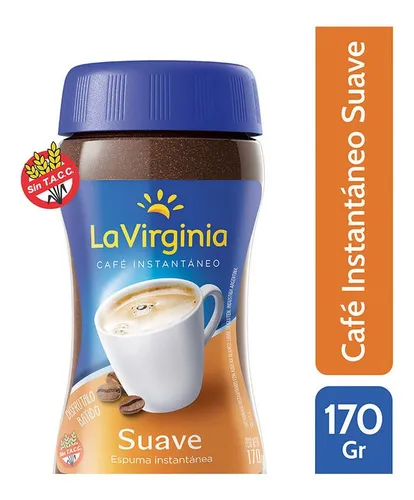 Cafe Instantaneo La Virginia Suave Espuma Sin Tacc X 170 Gr Cafe Instantaneo La Virginia Suave Espuma Sin Tacc X 170 Gr