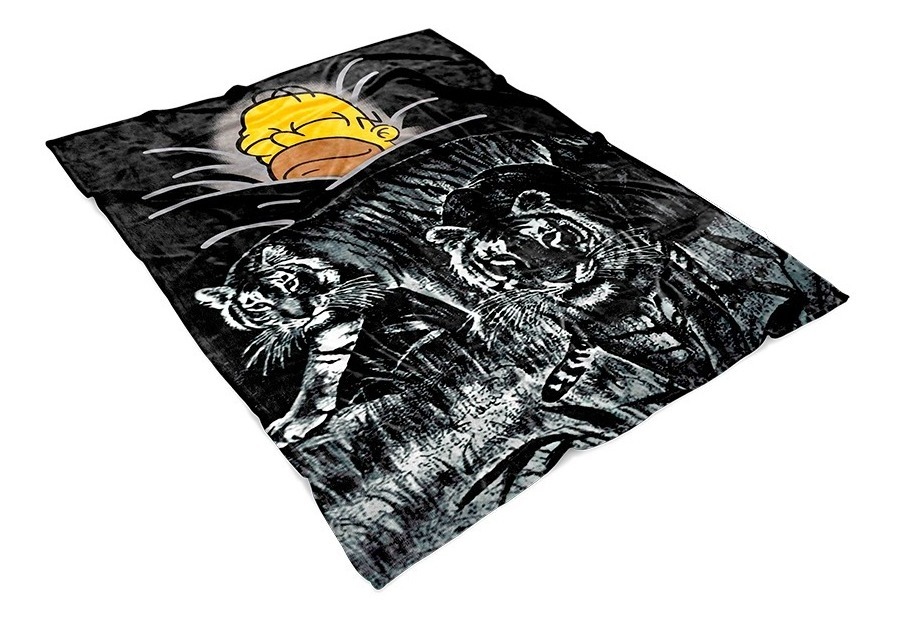 Cobija Frazada Del Tigre Homero Meme Mexicano Durmiendo | Meses sin ...