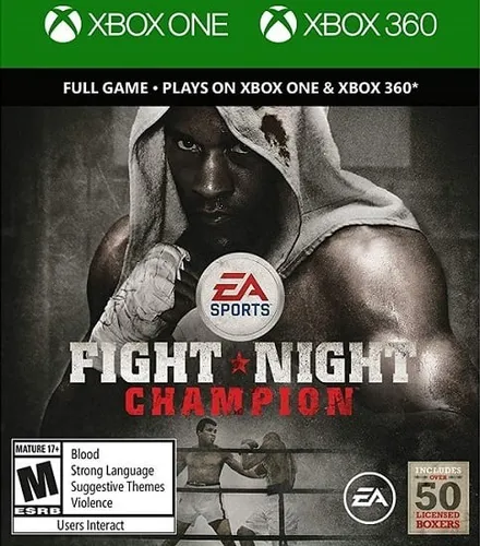 Fight Night Champions Xbox One Y 360 Fisico Nuevo Y Sellado