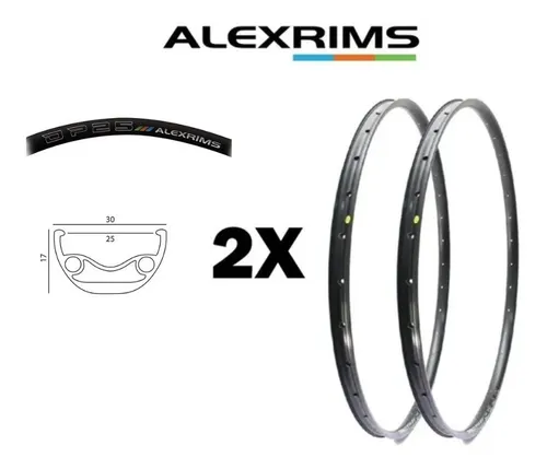 Par De Aro 29 Tubeless Alexrins Dp25 32 Furos | Parcelamento sem juros Par De Aro 29 Tubeless Alexrins Dp25 32 Furos | Parcelamento sem juros