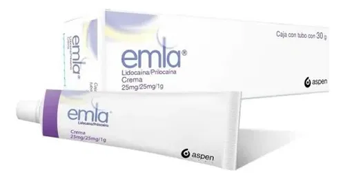 Crema Emla Lidocaína Prilocaína 25/25 Mg 30 Gr | MercadoLibre