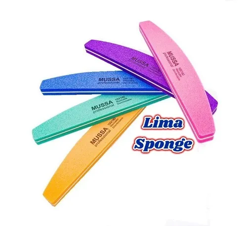 Lima Sponge Para Uñas Naturales Acrilicas Manicure Pedicure Mercadolibre