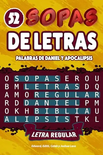 52 Sopas De Letras Palabras De Daniel Y Apocalipsis Letra Meses