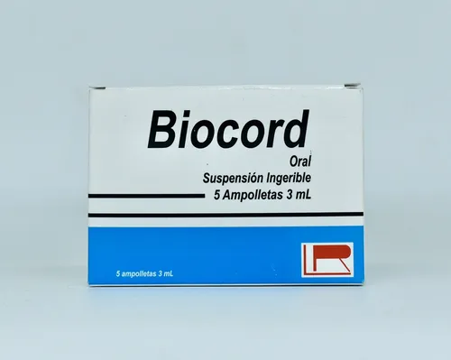 Biocord Susp. Ingerible C/5 Amp. 3 Ml. Lisados Bacterianos | MercadoLibre
