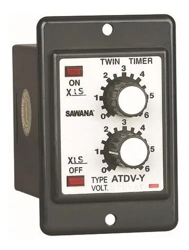 Relay Temporizador Doble Atdv-y (ac220v) 60s /60s Relay Temporizador Doble Atdv-y (ac220v) 60s /60s