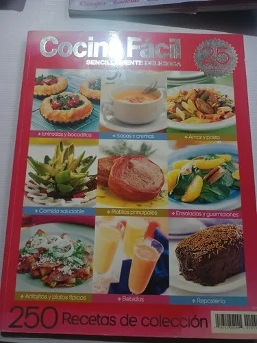 Revista Cocina Fácil Especial 25 Aniversario 250 Recetas