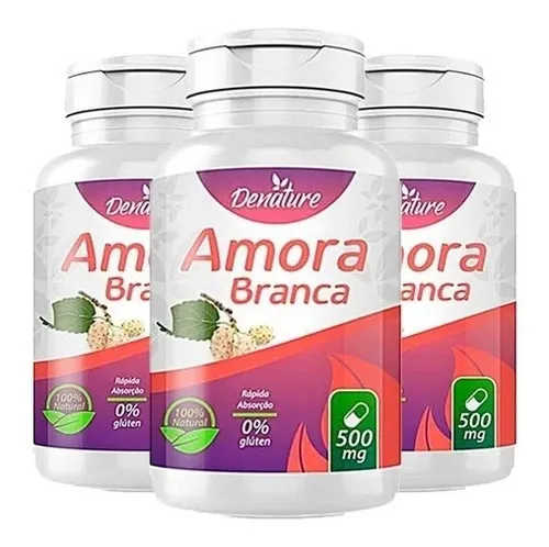 Suplemento En Cápsulas Denature Encapsulados Morera Blanca 500mg 100