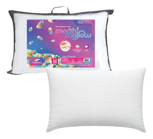 Travesseiro Nasa Alto Macio Marshmallow Fibrasca | MercadoLivre Travesseiro Nasa Alto Macio Marshmallow Fibrasca | MercadoLivre