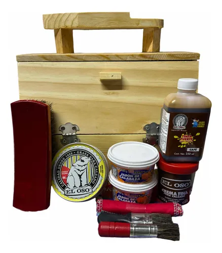 Kit Bolero Para Bolear Zapatos Color Cafe Incluye Cajón. | Meses sin ... Kit Bolero Para Bolear Zapatos Color Cafe Incluye Cajón. | Meses sin ...