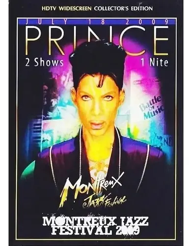 Dvd Prince Live At Montreux 2009 - 2 Shows 1 Night Dvd Duplo Estandar ...