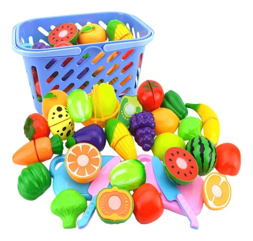 Juego De Rol Para Niños Juego De Cocina Fruta 23 Piezas Meses Sin Intereses