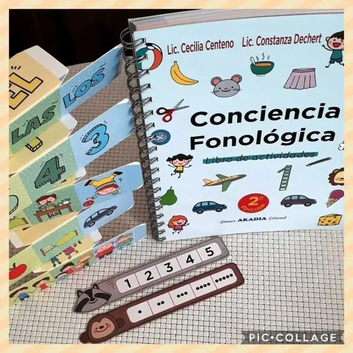 Conciencia Fonológica Libro De Actividades Novedad Envíos | MercadoLibre