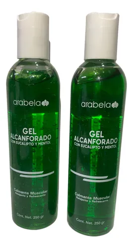 Gel Alcanforado Con Eucalipto Y Mentol 2 Pack Arabela 250 Gr | MercadoLibre