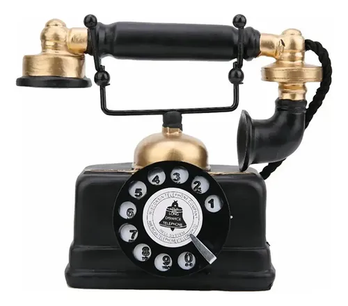 Telefone Fixo Vintage Retrô Vintage Para Mesa Doméstica | MercadoLivre